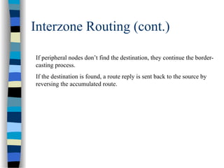 Zone Routing Protocol (ZRP) in Adhoc Network.ppt