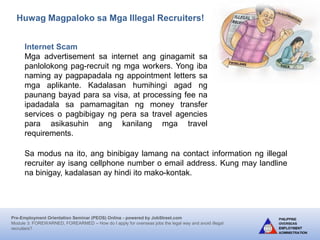 Filipino^module 3 forewarned, forearmed | PPTX