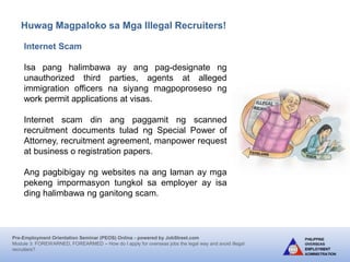 Filipino^module 3 forewarned, forearmed | PPTX