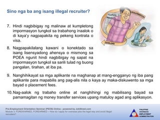 Filipino^module 3 forewarned, forearmed | PPTX