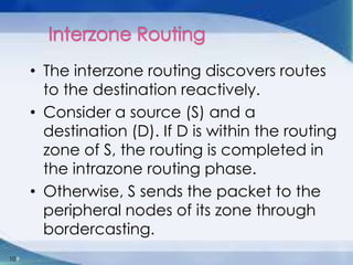 Zone Routing Protocol | PPTX