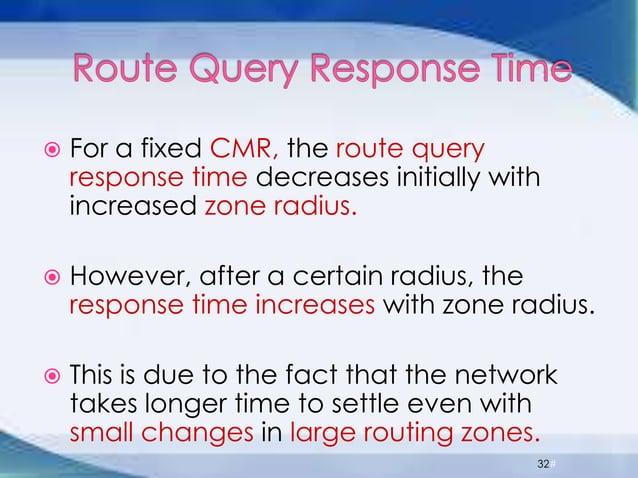 Zone Routing Protocol Pptx Computer Networking Computing