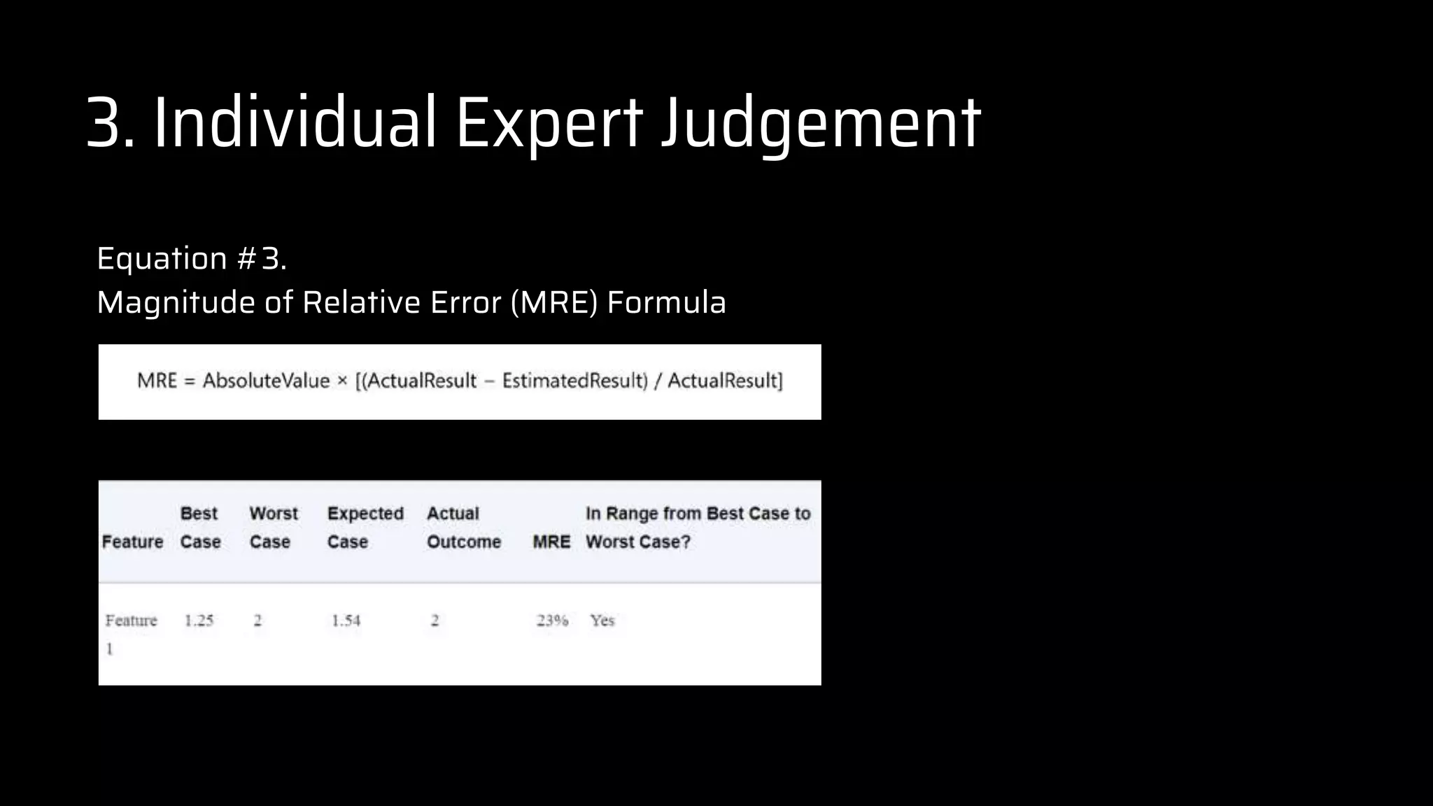 Estimations: hit the target. Tips & Technics | PPTX
