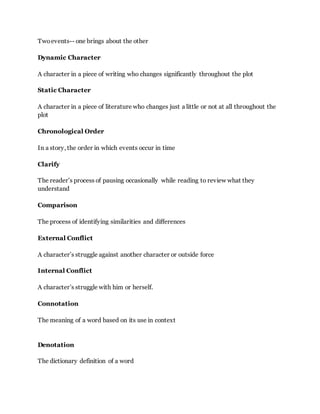 7 8th grade ela vocab | PDF