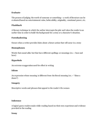 7 8th grade ela vocab | PDF