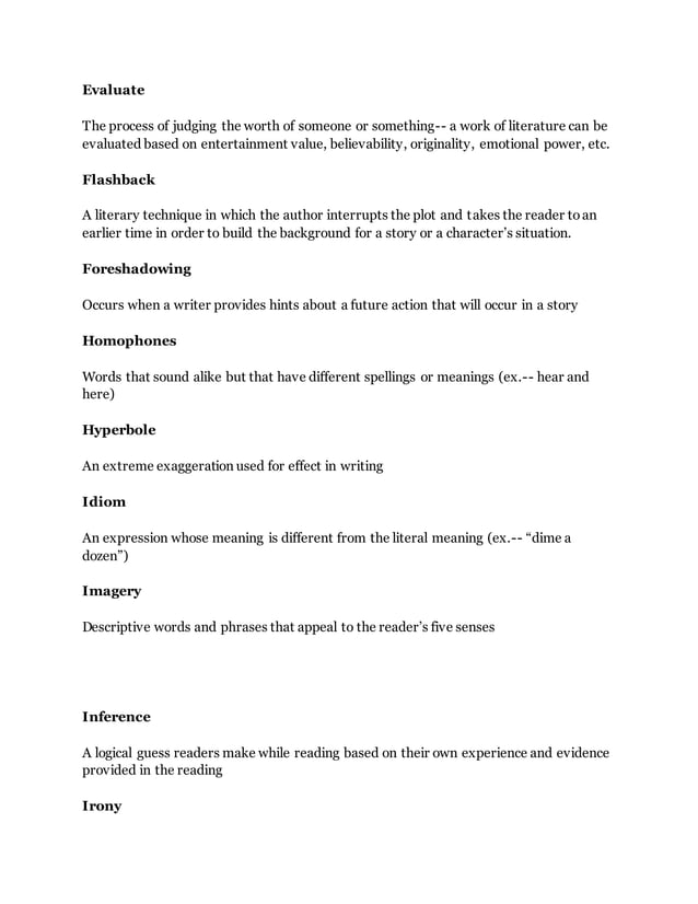 7 8th grade ela vocab | PDF