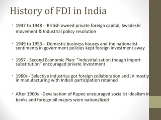 ppt on fdi | PPT