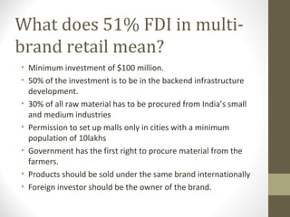 ppt on fdi | PPT