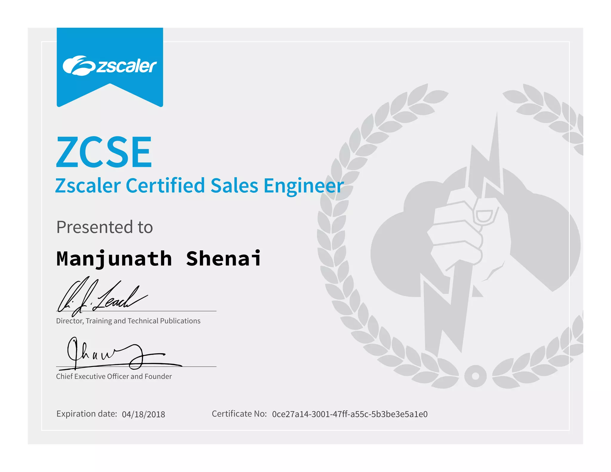 Zscaler Certified Sales Engineer | PDF