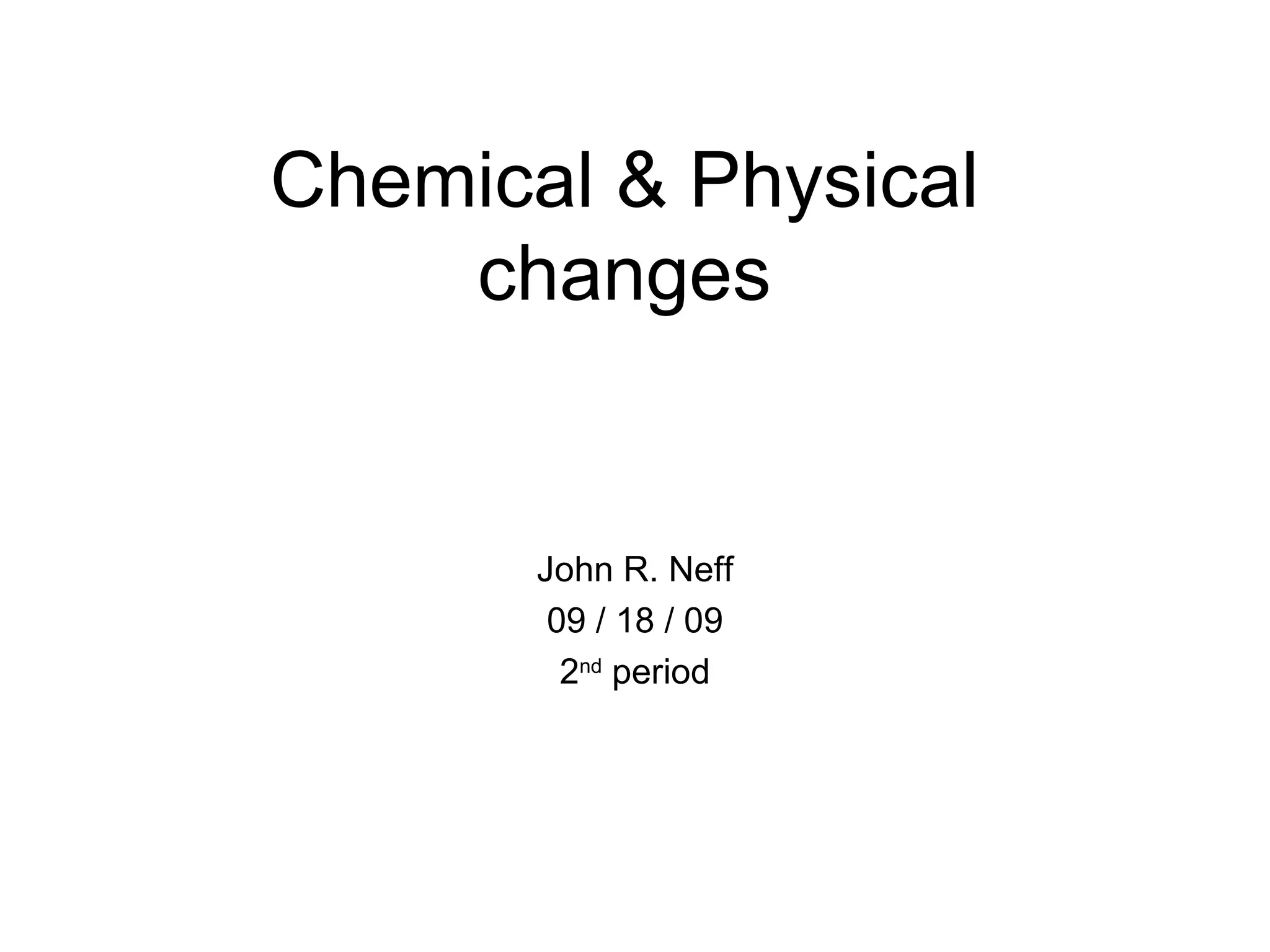 John Neff 2nd period | PPT