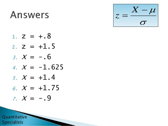 How to Solve for and Interpret z Scores – Introductory Statistics