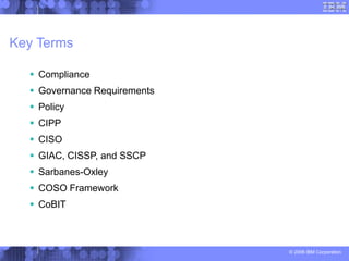 zSecurity_L9_Standards and Policies.ppt