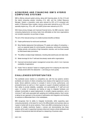 IBM zEnterprise System Brings Hybrid Computing Capabilities to Midsize ...