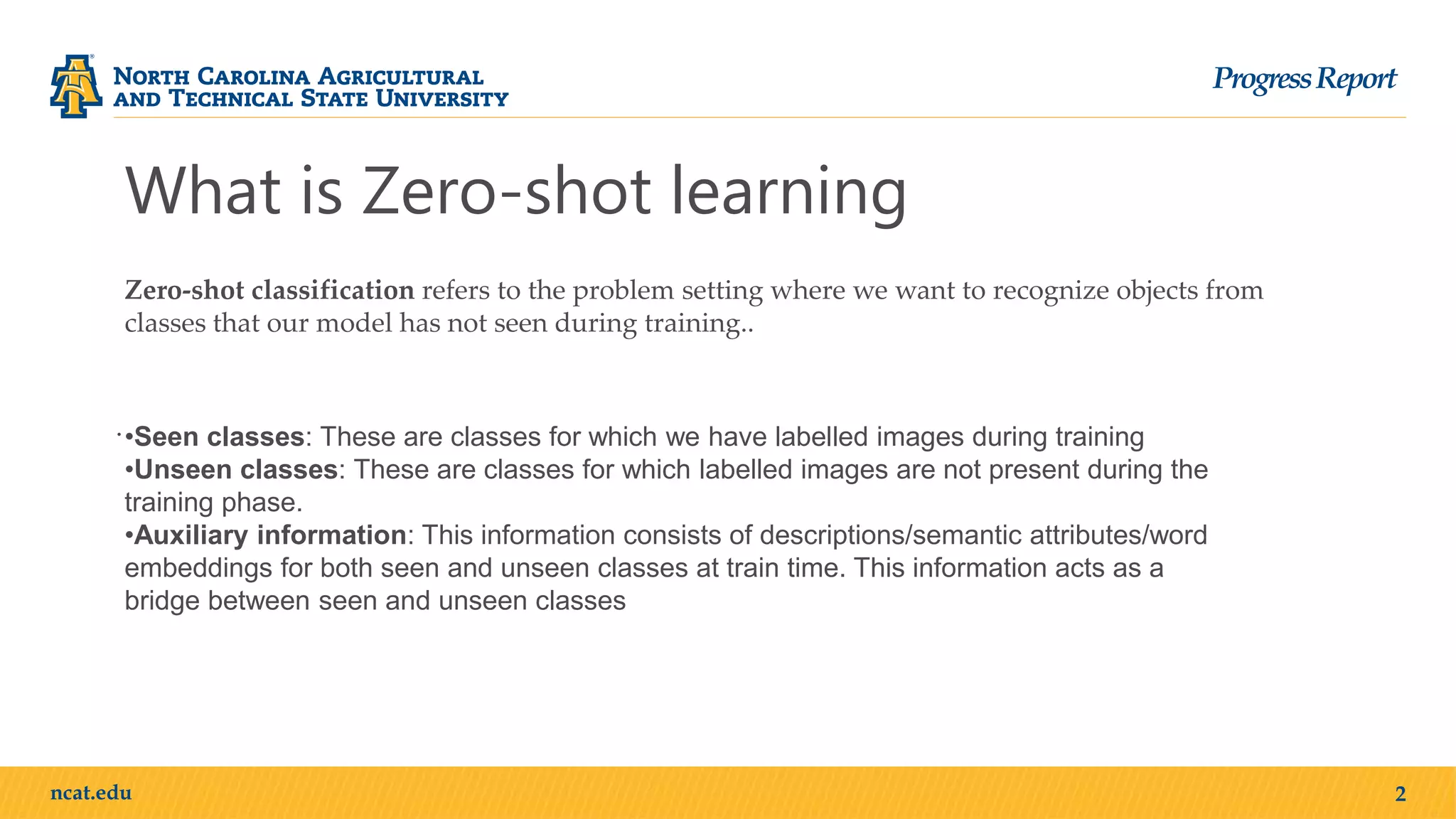 Zero shot learning | PPTX