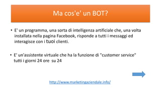 Chat bot - Scopriamo cos'e' | PPTX | Technology & Computing