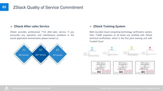ZStack for Datacenter as a Service - Product Deck | PPTX