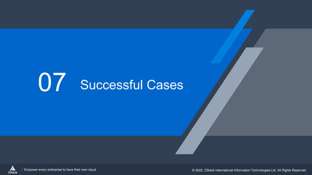 ZStack for Datacenter as a Service - Product Deck | PPTX | Cloud Computing | Internet