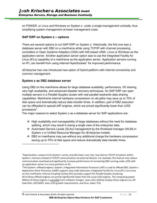 IBM zEnterprise Opens New Horizons for SAP Customers | PDF | Operating Systems | Computer ...