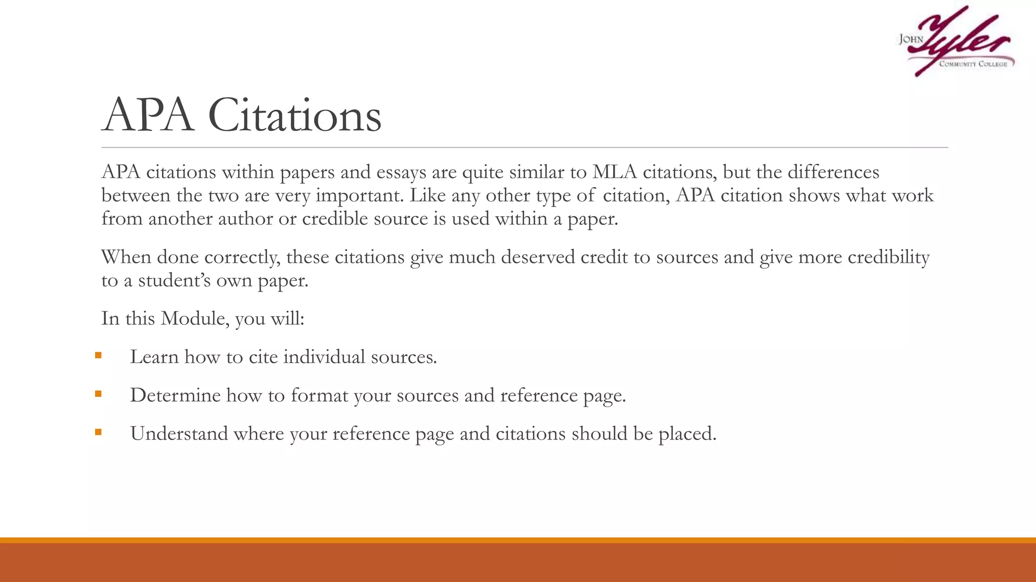 Apa citation | PPTX