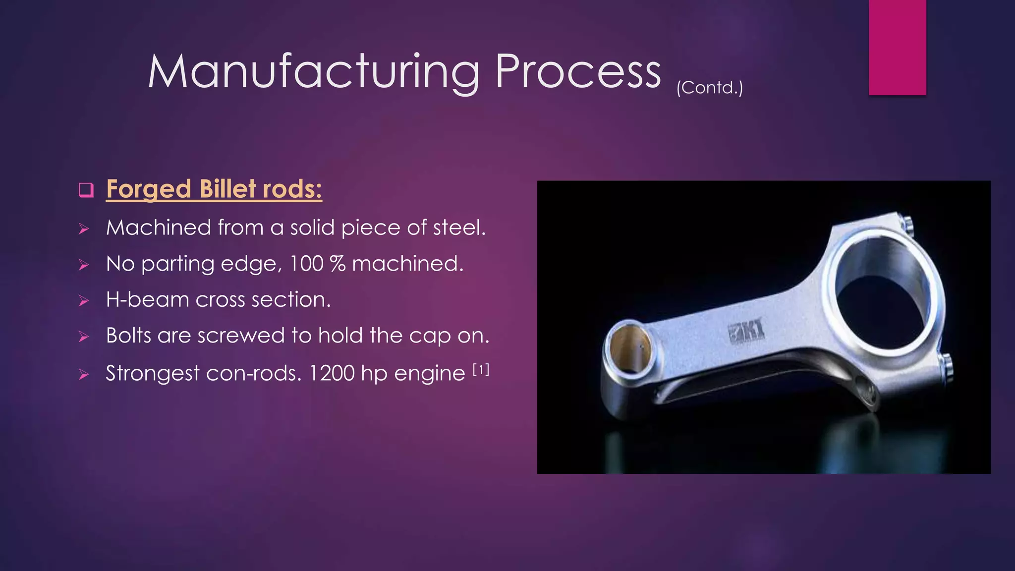 Design and Construction of a Connecting rod | PPSX