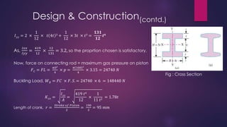 Design and Construction of a Connecting rod | PPSX