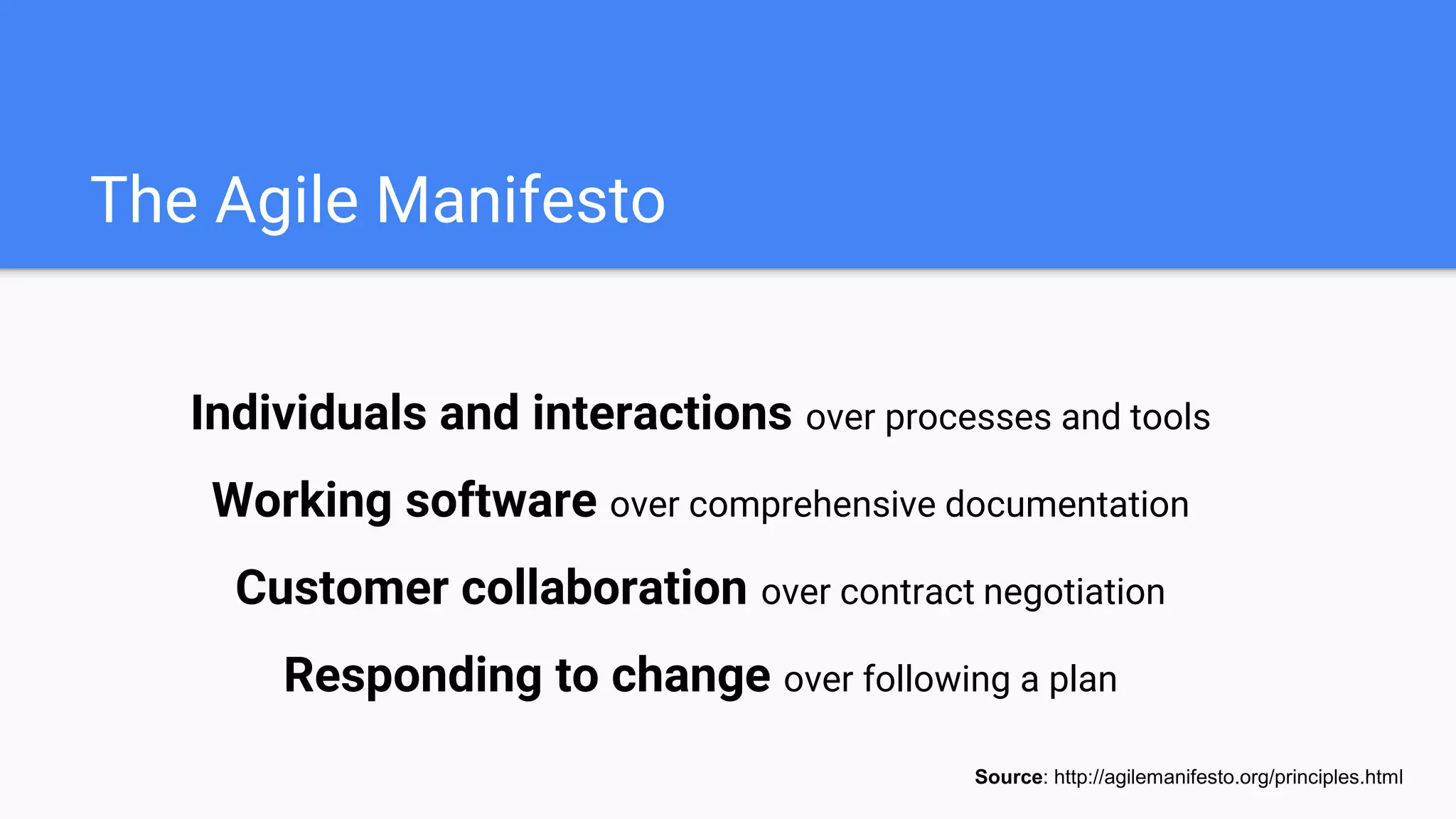 Getting Agile - The Principles of Agile Project Management | PPT