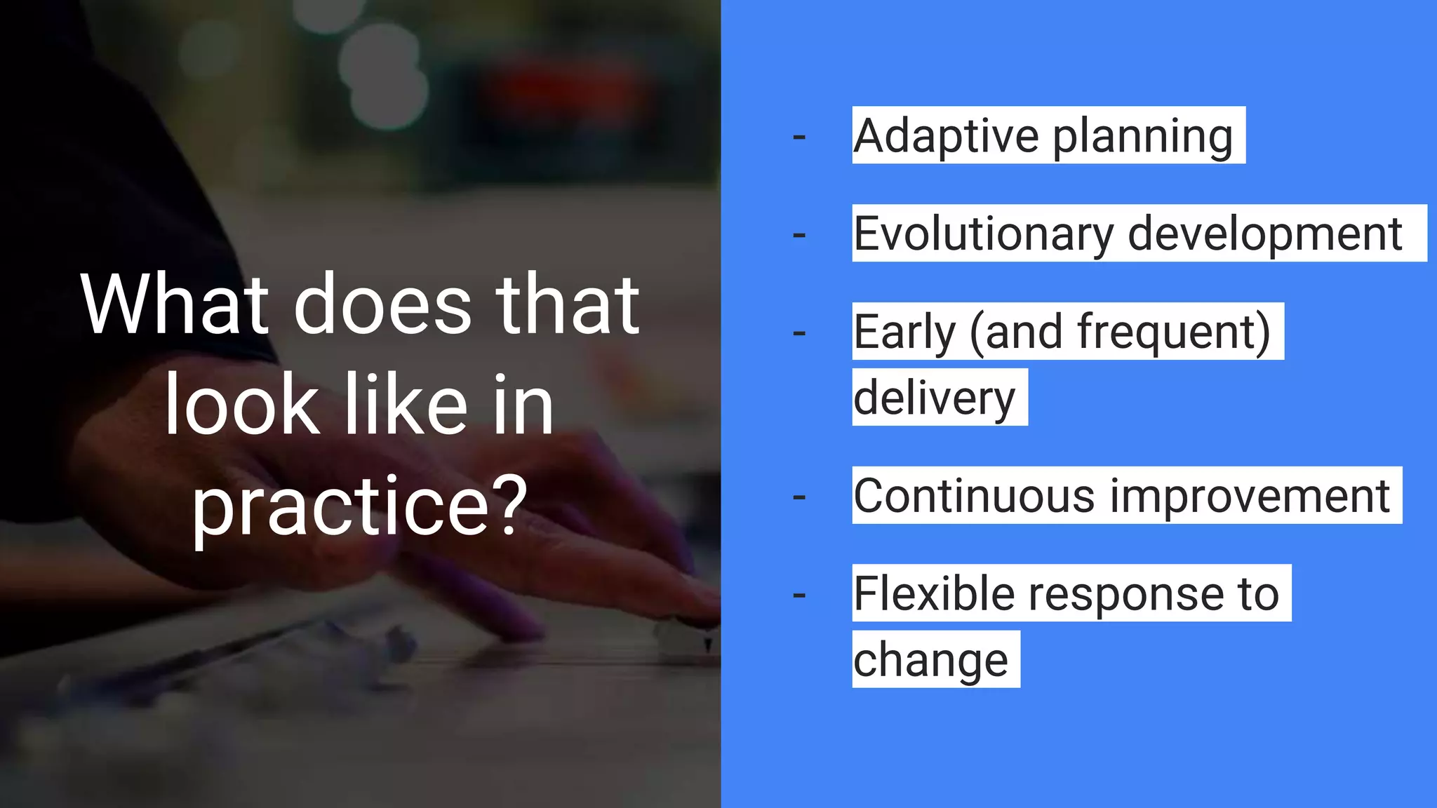 Getting Agile - The Principles of Agile Project Management | PPT