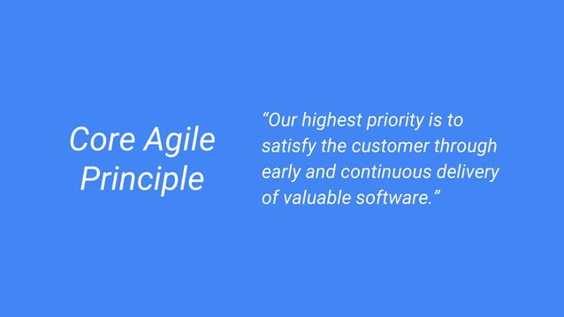 Getting Agile - The Principles of Agile Project Management | PPT