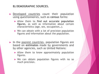 Unit 3. Studying population | PPT