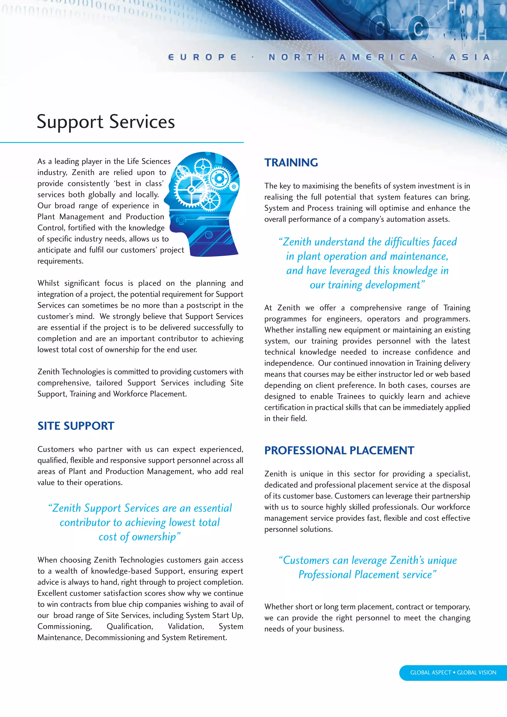 Zenith Technologies eBrochure 2010 | PDF