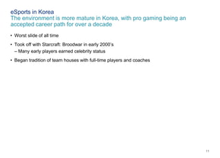 An Introduction to eSports | PPTX