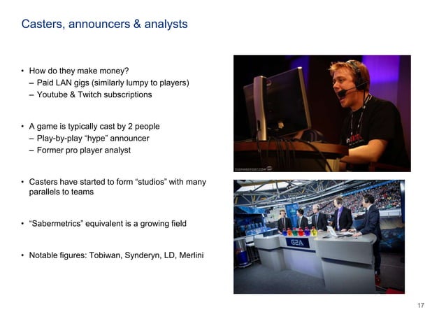 An Introduction to eSports | PPTX