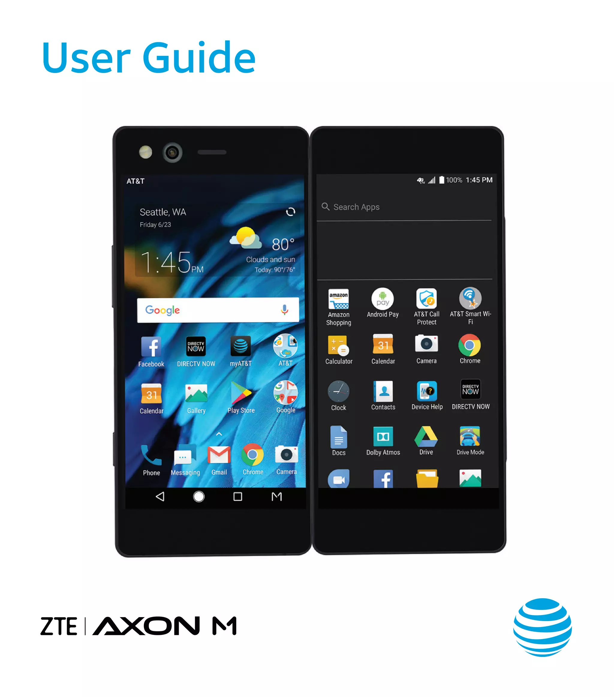 ZTE Axon M Manual/User Guide | PDF
