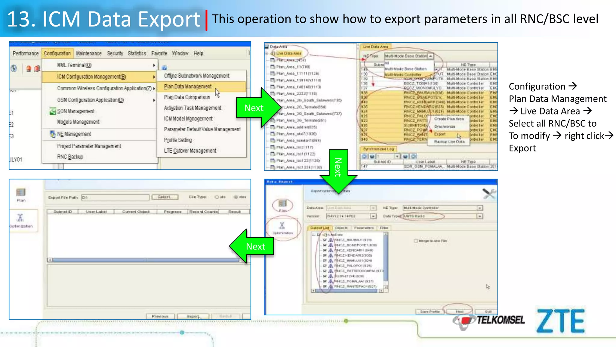 ZTE BSS Operation Quick Guide_Rev4.pptx | Operating Systems | Computer ...