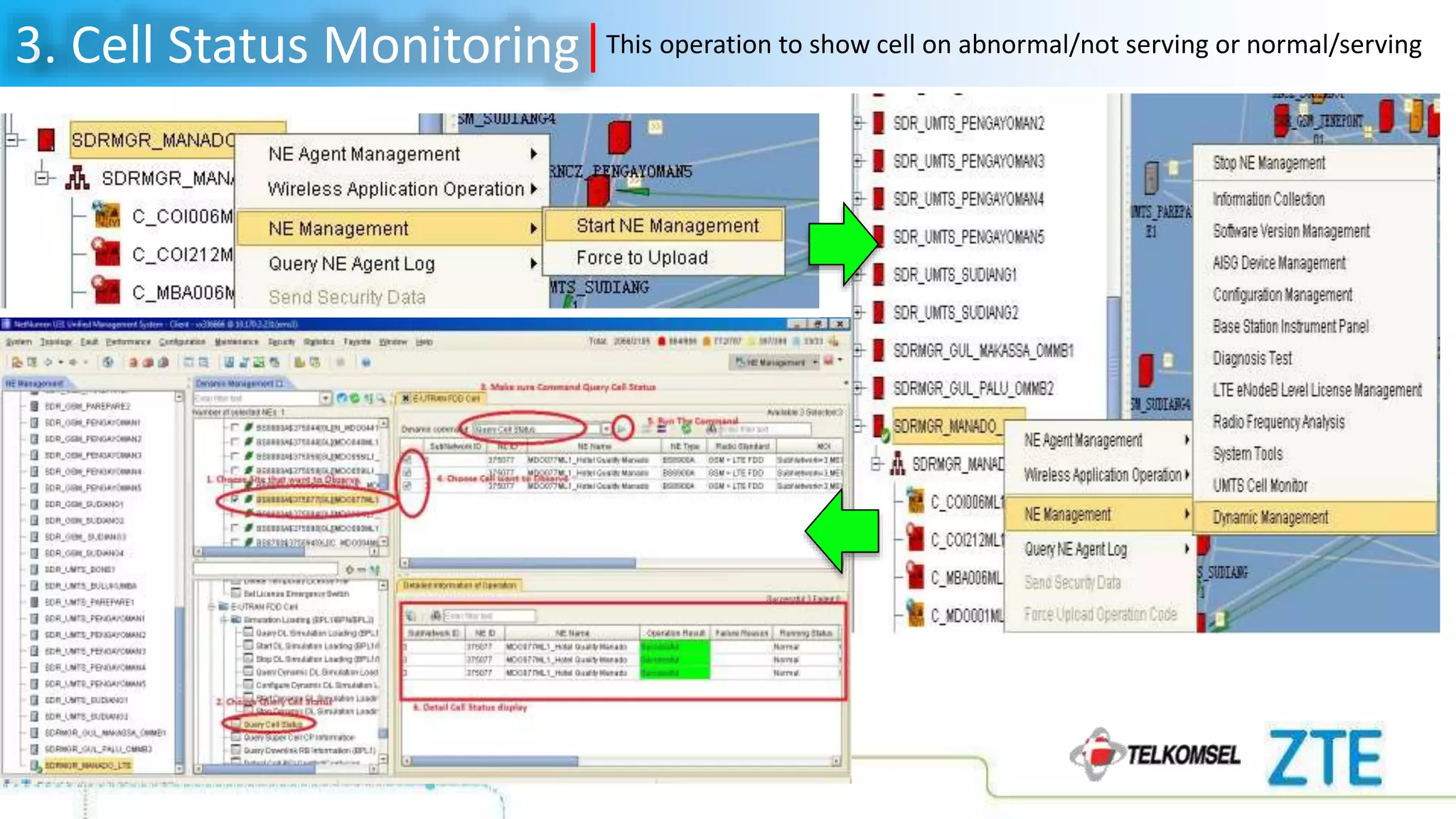 ZTE BSS Operation Quick Guide_Rev4.pptx | Operating Systems | Computer Software and Applications
