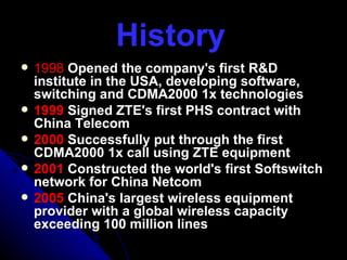 Zte Corporation | PPT