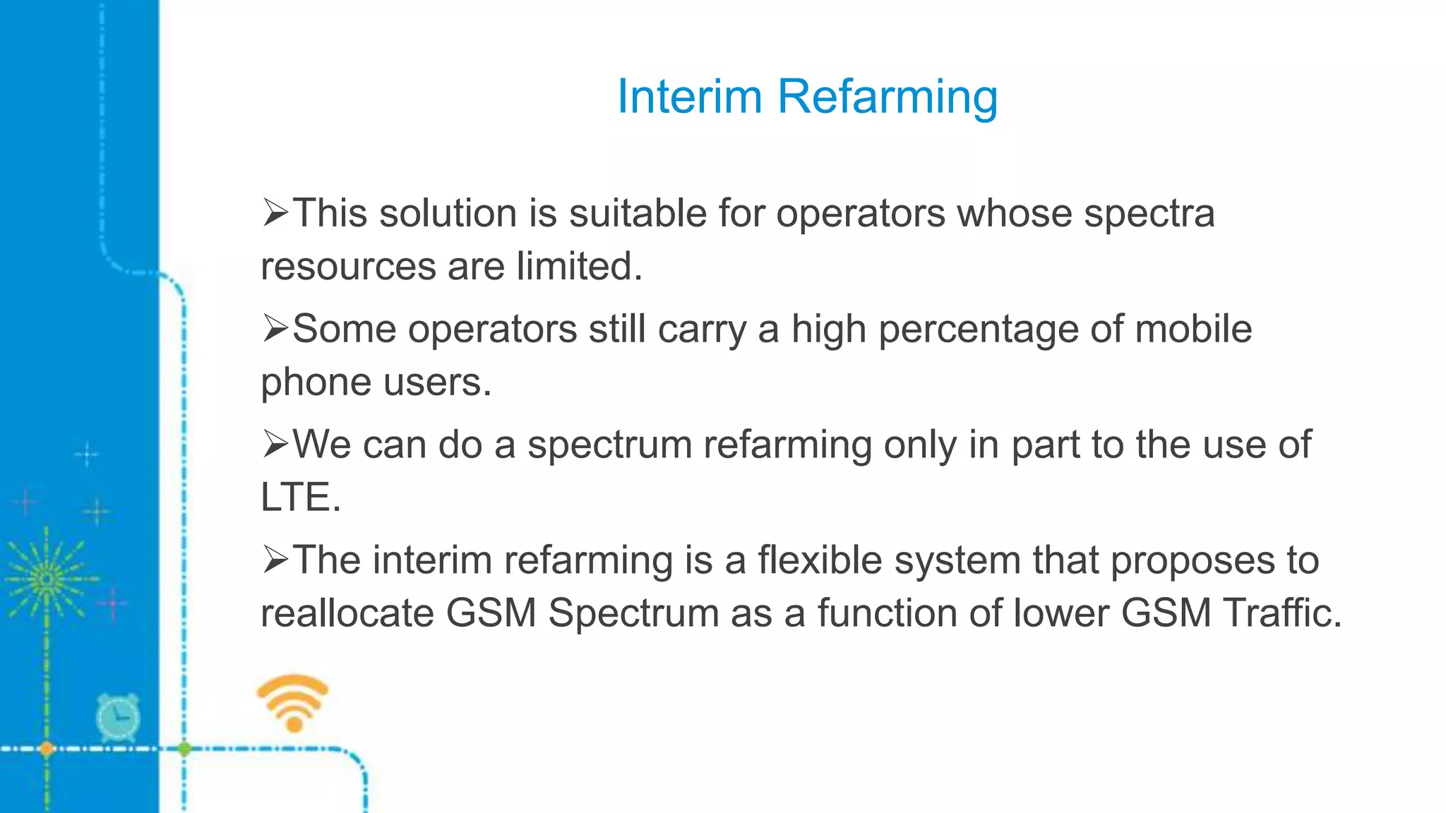 Zte LTE Refarming Technology | PPTX
