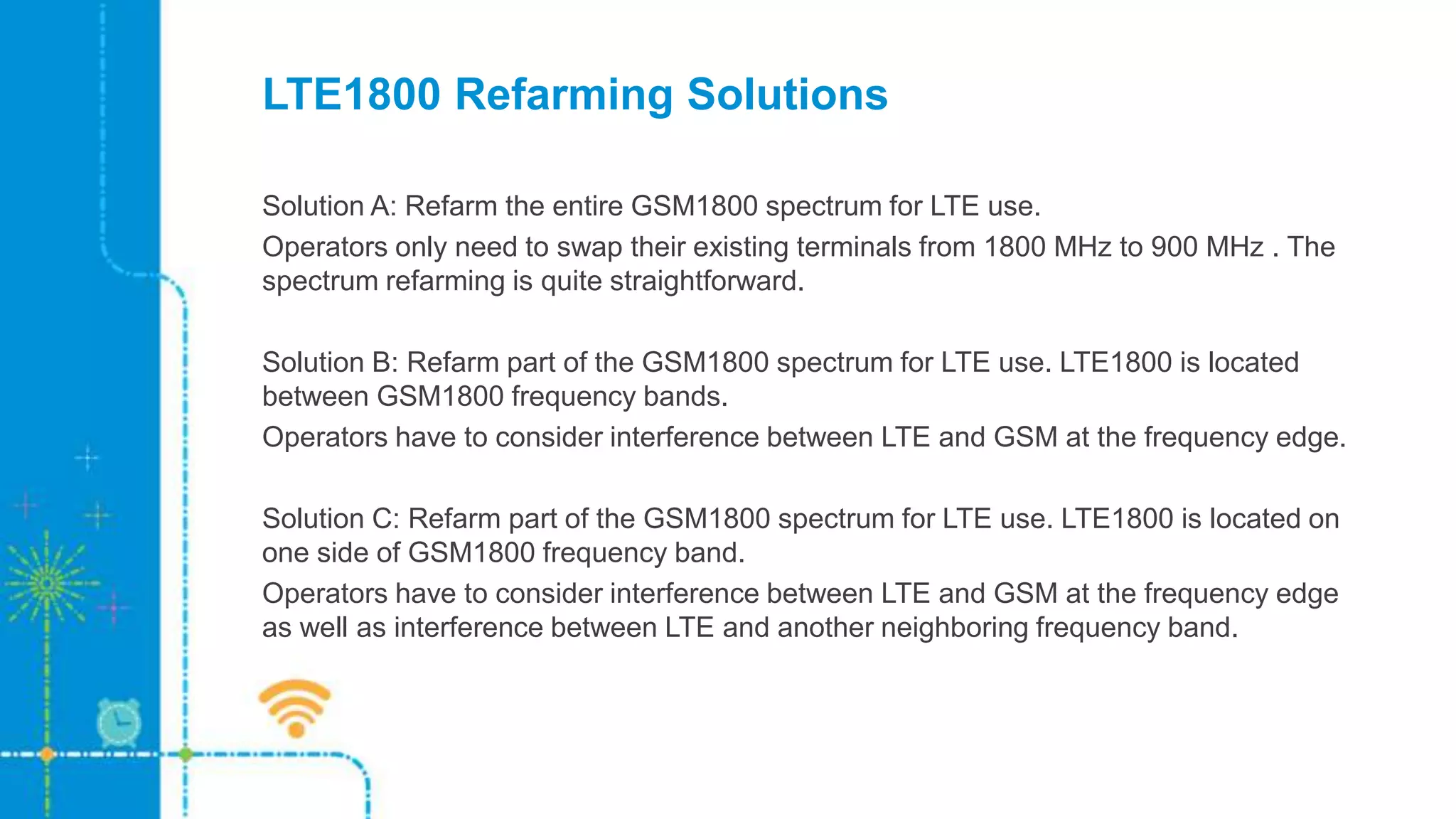 Zte LTE Refarming Technology | PPTX
