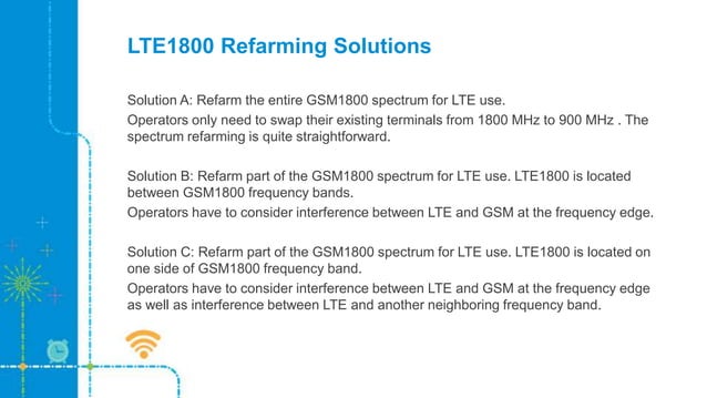 Zte LTE Refarming Technology | PPT