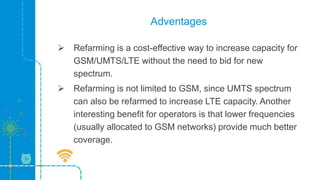 Zte LTE Refarming Technology | PPTX