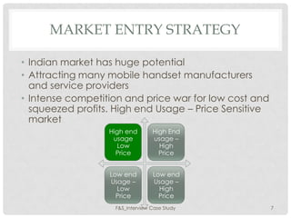 Sample market entry analysis | PPTX