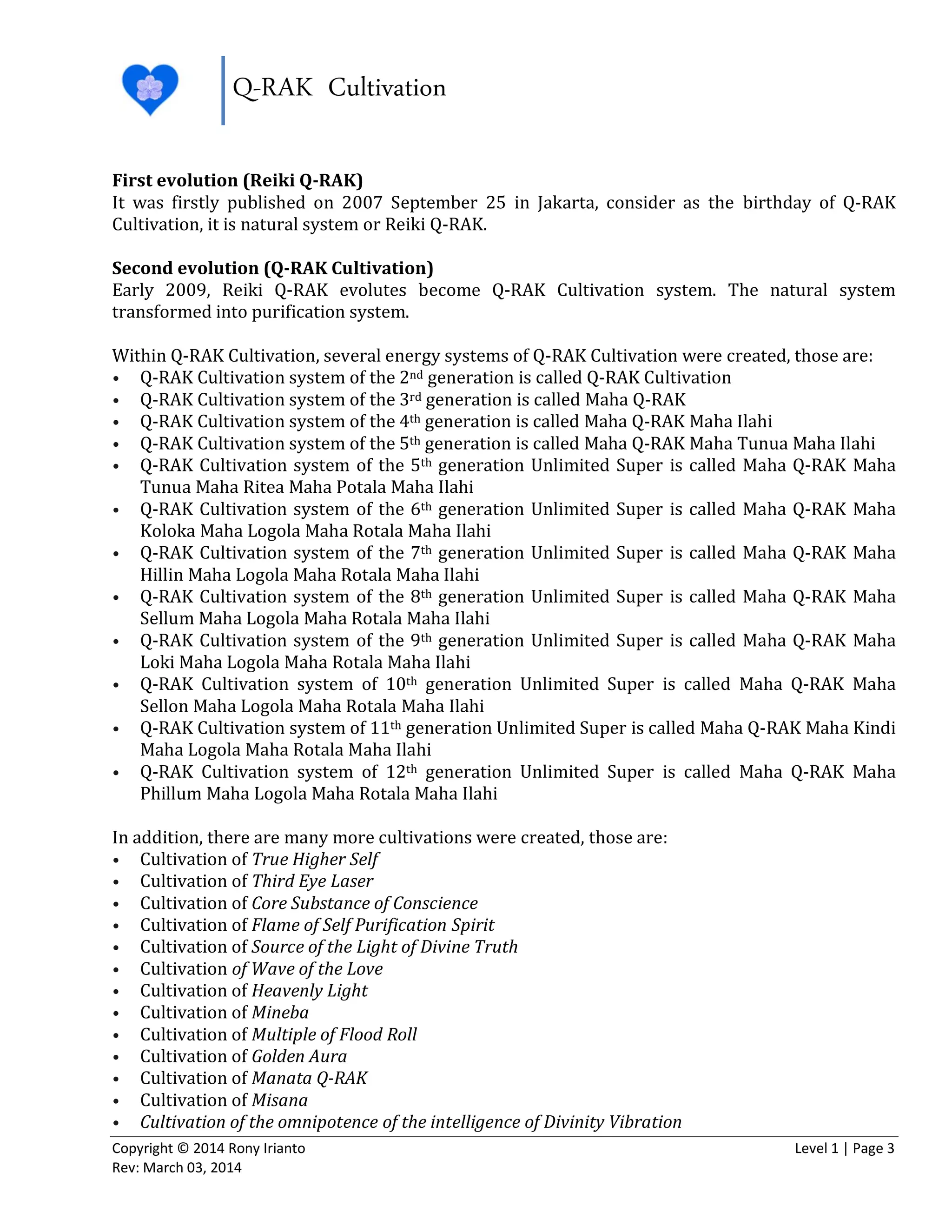 Reiki Handout level 1 | PDF