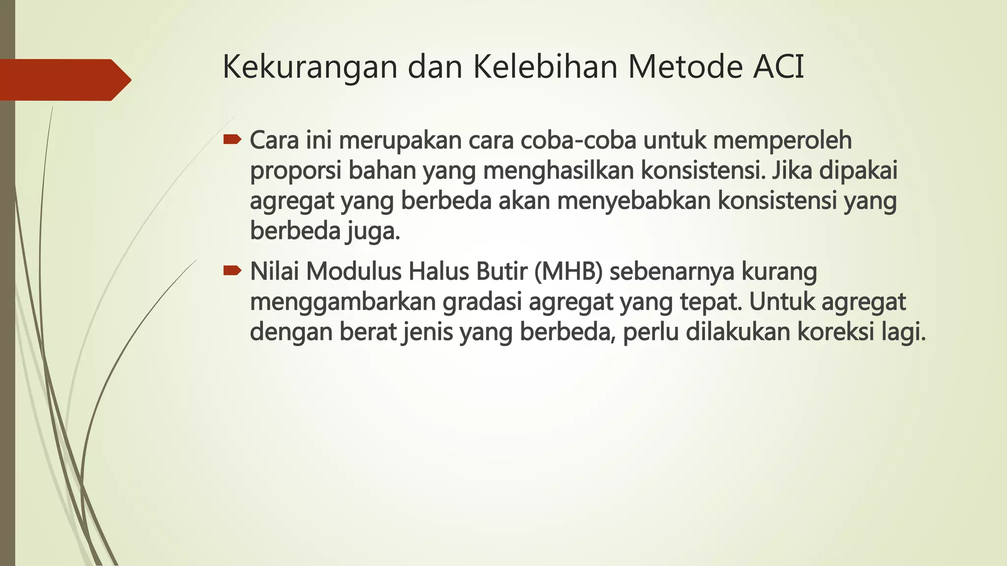 Perancangan campuran beton | PPTX