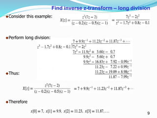 Z transform | PPT