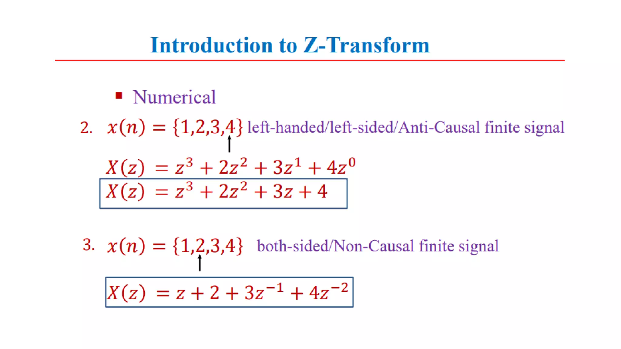 Z transform | PPT