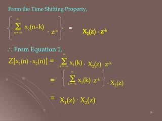 Z Transform Digital Signal Processing NIT DURGAPUR | PPT