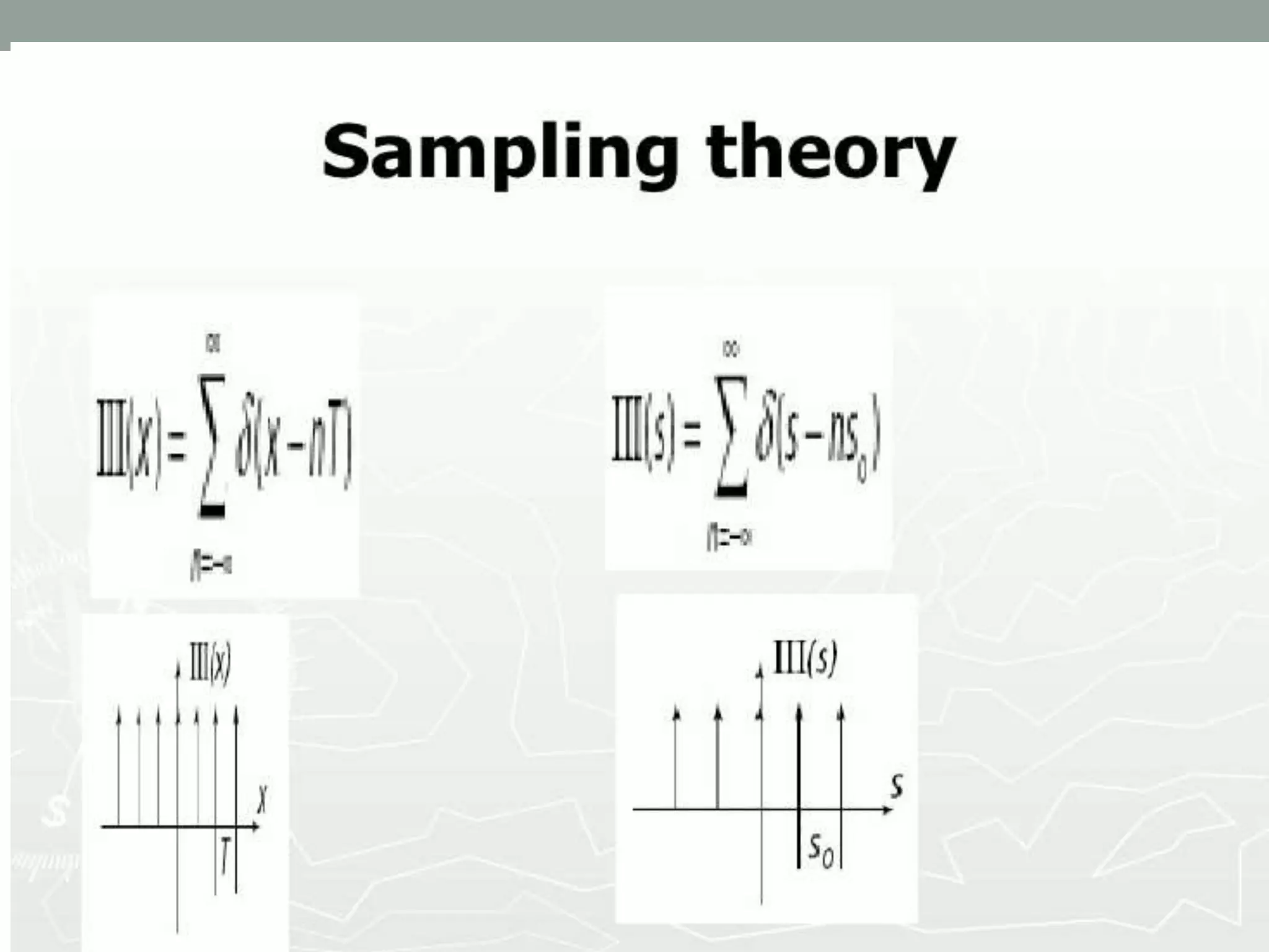 Z transform and sampling | PPT