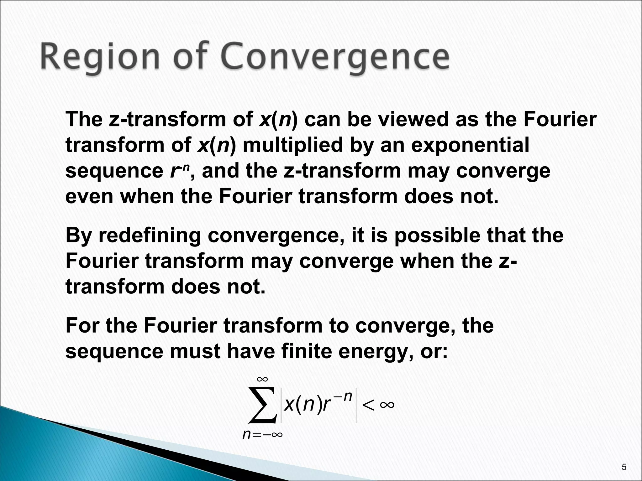 Z Transform And Inverse Z Transform - Signal And Systems | PPT
