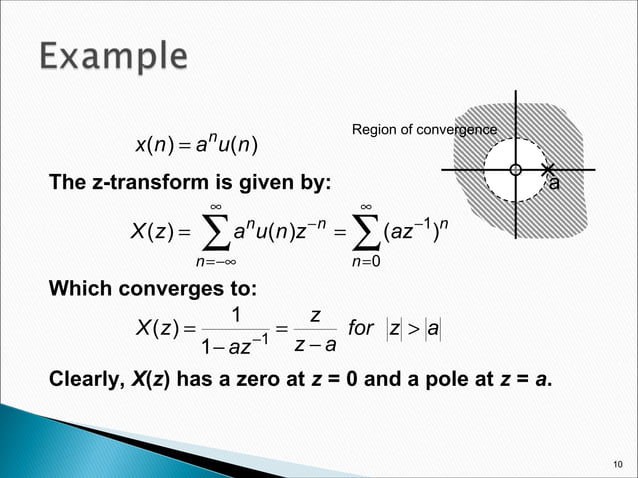 Z Transform And Inverse Z Transform - Signal And Systems | PPT