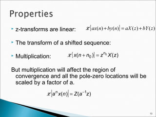 Z Transform And Inverse Z Transform - Signal And Systems | PPT